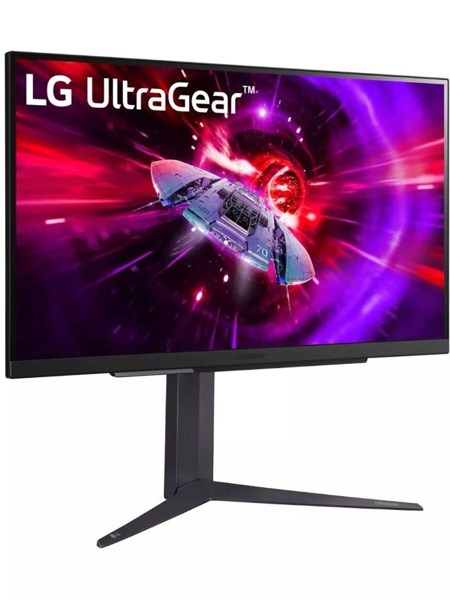 Монитор LG 27 UltraGear 27GR83Q-B черный IPS LED 16:9 HDMI матовая HAS 500cd 178гр/178гр 2560x1440 2