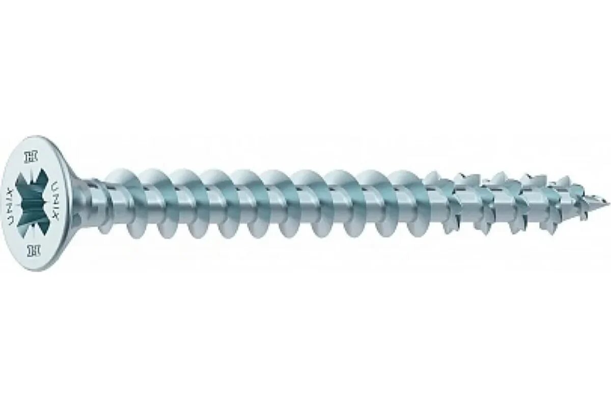 Партнер Шуруп HECO-UNIX-PLUS 4,5x30 PZ2, потайн. гол, полн. резьба, оцинк. (60 шт.) MP203