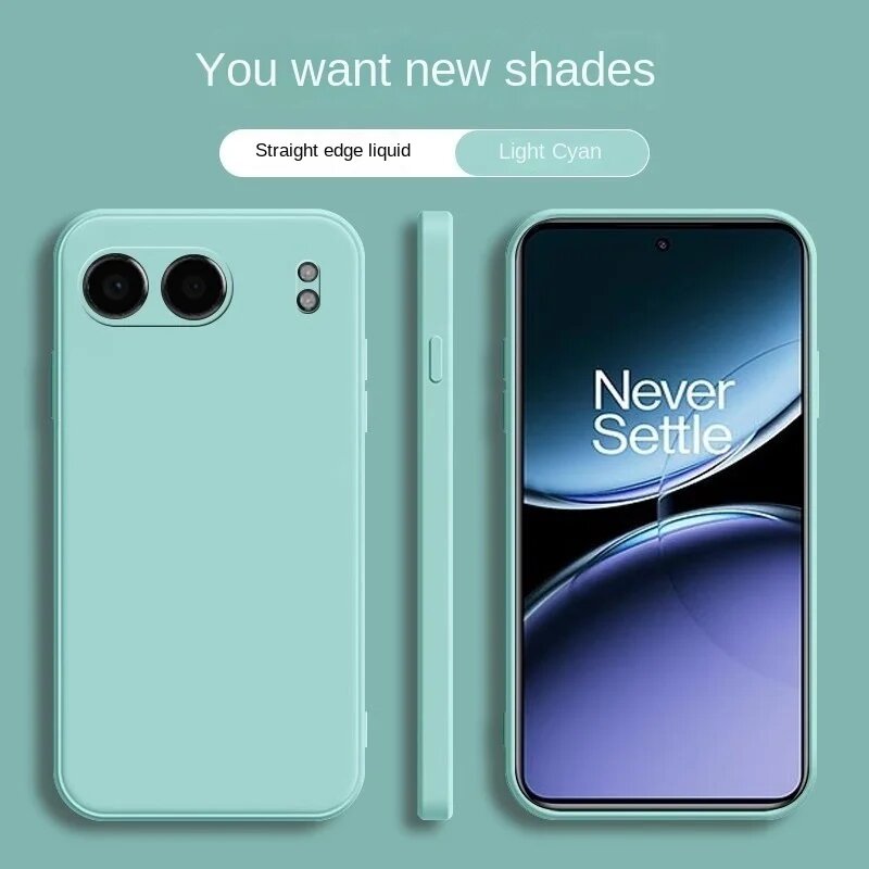 Чехол для телефона OnePlus Nord 4 5G 5 ce5 13T 15R, жидкий матовый мягкий силиконовый чехол на заднюю панель, противоударный чехол для Nord4 one plus 13 13R