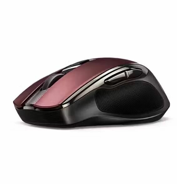 Беспроводная компьютерная мышь UGREEN MU006 Ergonomic Wireless Mouse 2.4 GHz&BT 4000DPI Silence Design красный