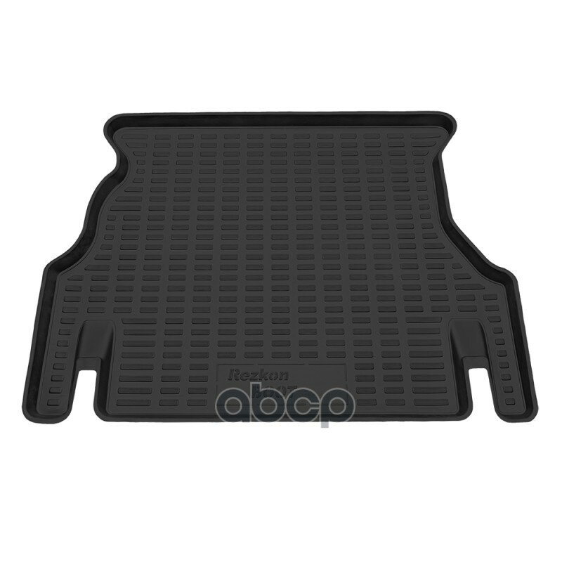 Коврик багажника Daewoo Nexia 2005-2016 г. в. Rezkon (пластик, черный) Rezkon арт. 5014015100