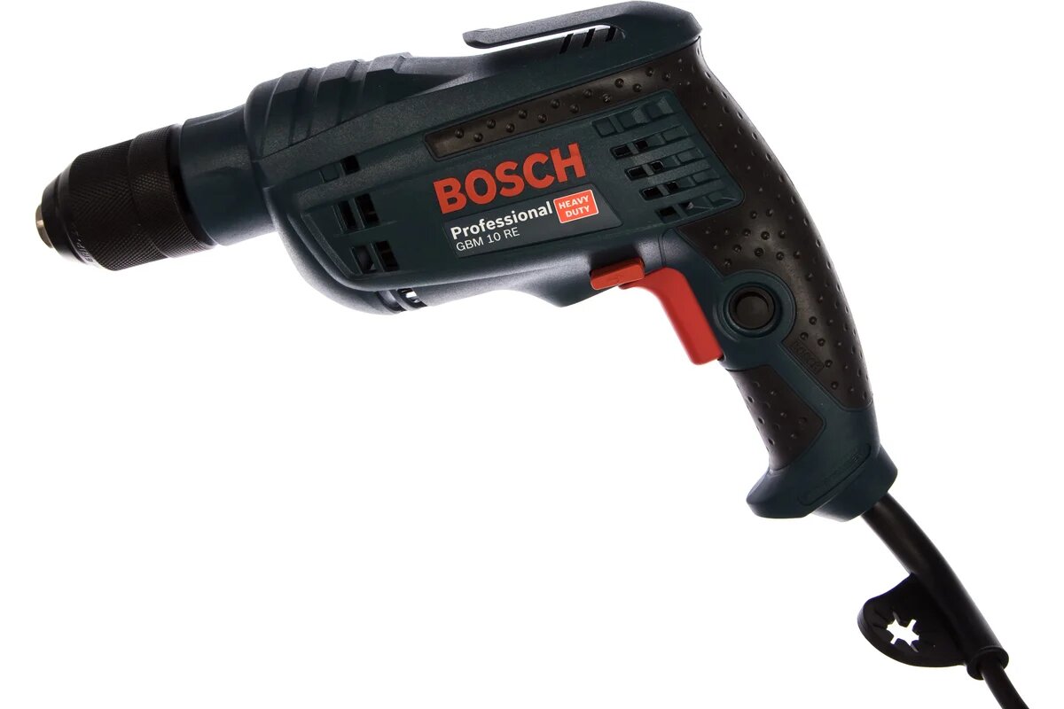 Безударная дрель Bosch GBM 10 RE [0601473600], 450 Вт, патрон быстрозажимной