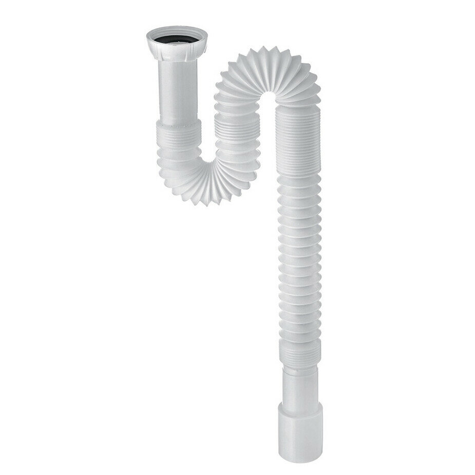 Сифон для раковины 1 1/4х32 мм без выпуска с соединением 32/40 мм