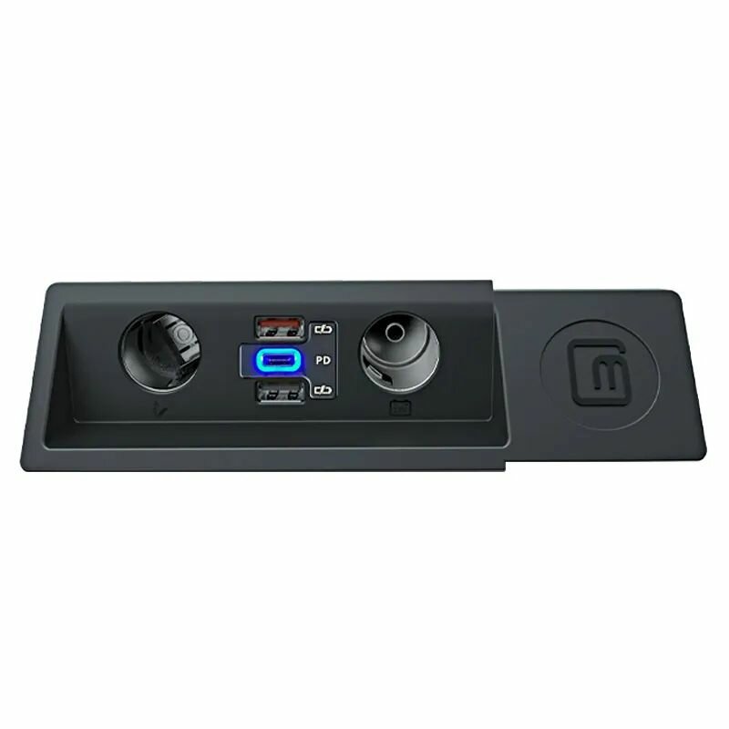 Для VW Passat B8 / ARTEON Автомобильный зарядный прикуриватель, разделитель розеток, модификация, адаптер быстрой зарядки мобильного телефона