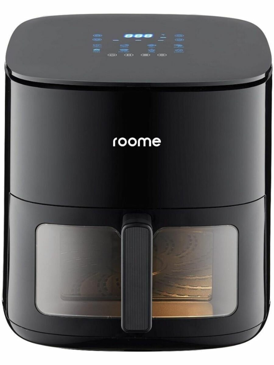 Аэрогриль Roome Air Fry AF-ZE7223-A, 7 л, 8 программ, черный