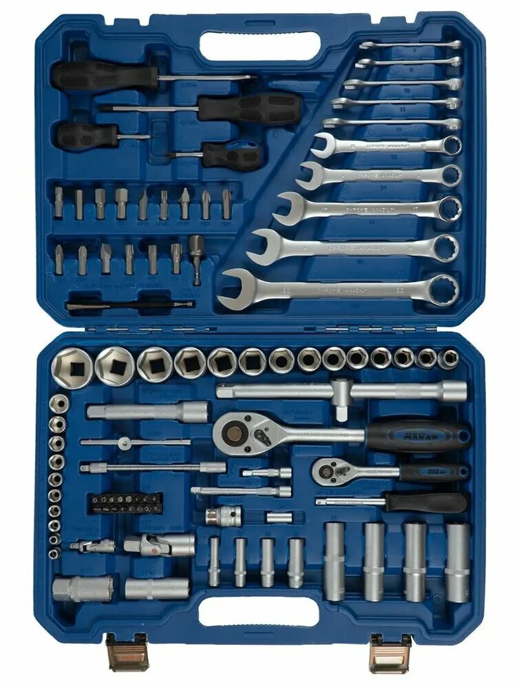 Набор инструментов для автомобиля Дед Макар, 95 предметов