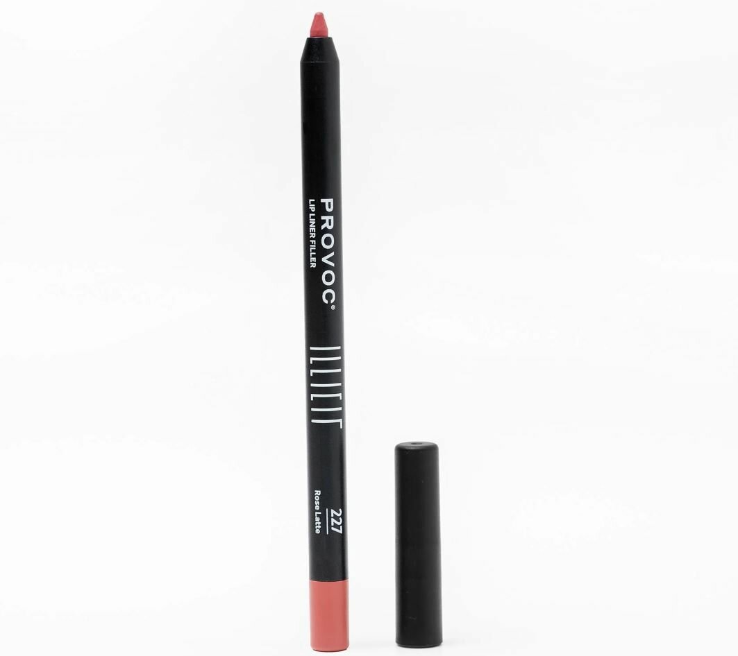 PROVOC, Гелевая подводка в карандаше для губ Lip Liner 227 Rose Latte