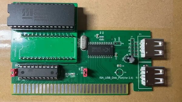 ISA-USB адаптер With DOC disk
