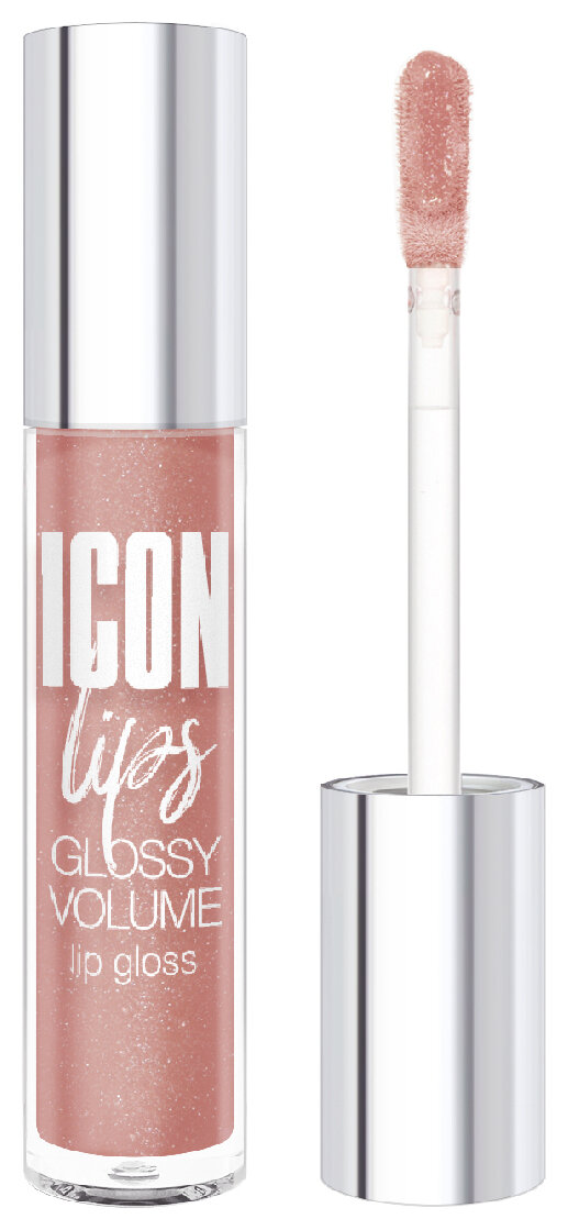 Блеск для губ Luxvisage Блеск для губ с эффектом объема Icon Lips Glossy Volume - Белорусская косметика