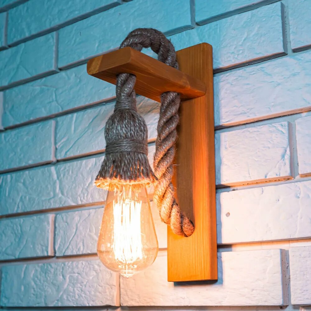 Бра, E27, 5 Вт Лампочки в гостиной Ночник в коридоре отеля Оригинальный ночник