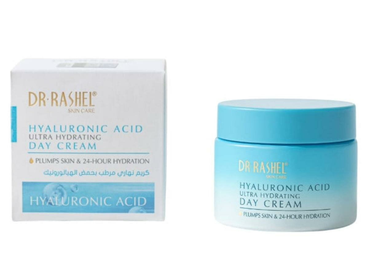 HYALURONIC ACID Day Cream, DR.RASHEL (Ультраувлажняющий дневной крем для лица С гиалуроновой кислотой), 50 мл.