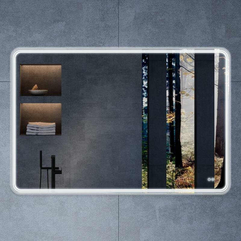 Vincea Зеркало LED VLM-3MA120-2 1200х800 c сенсорным выключателем и диммером, антизапотевание Vincea