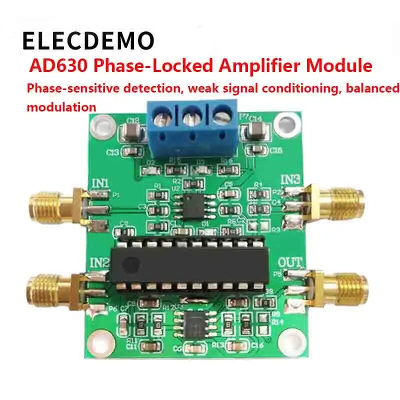 ElecDemo AD630 Усилитель с фазовой блокировкой