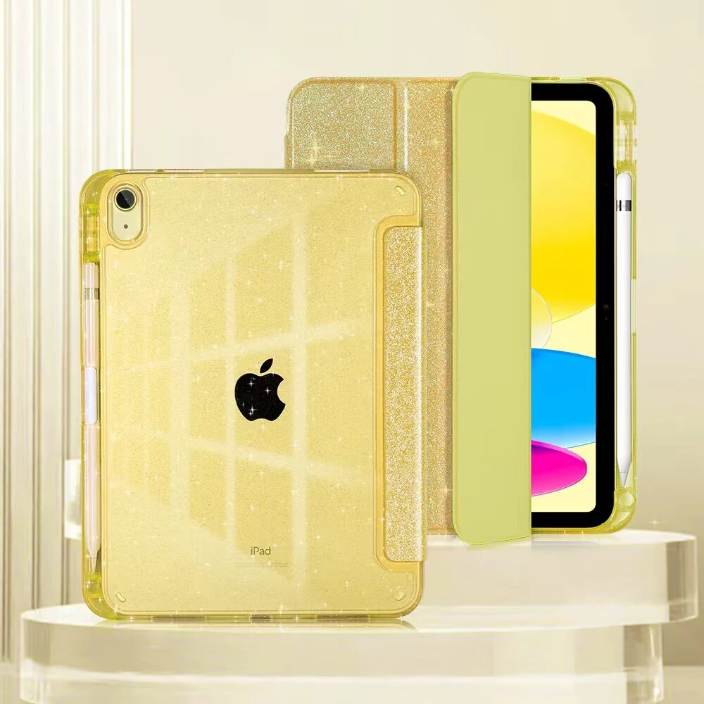 Чехол EGYAL для iPad Air 11" Yellow Glitter