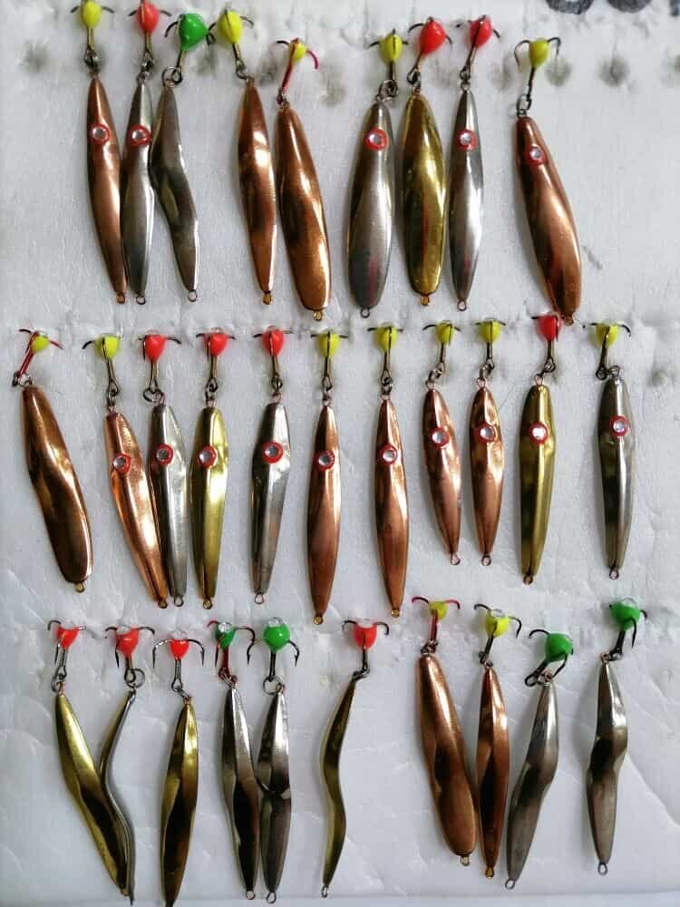 Блесна зим. с подв. тройником. (Пирс.)