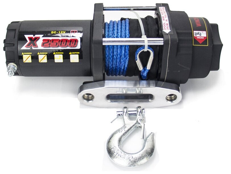 Лебедка Master Winch X2500S с синтетическим тросом