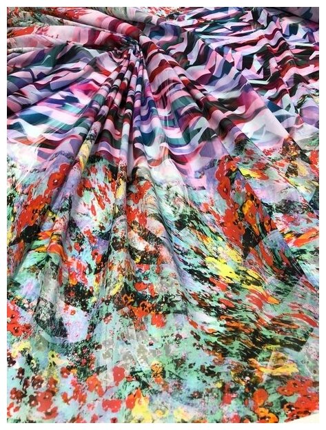 Ткань для шитья хлопок батист, ширина 1.35 м, цена за 1 метр