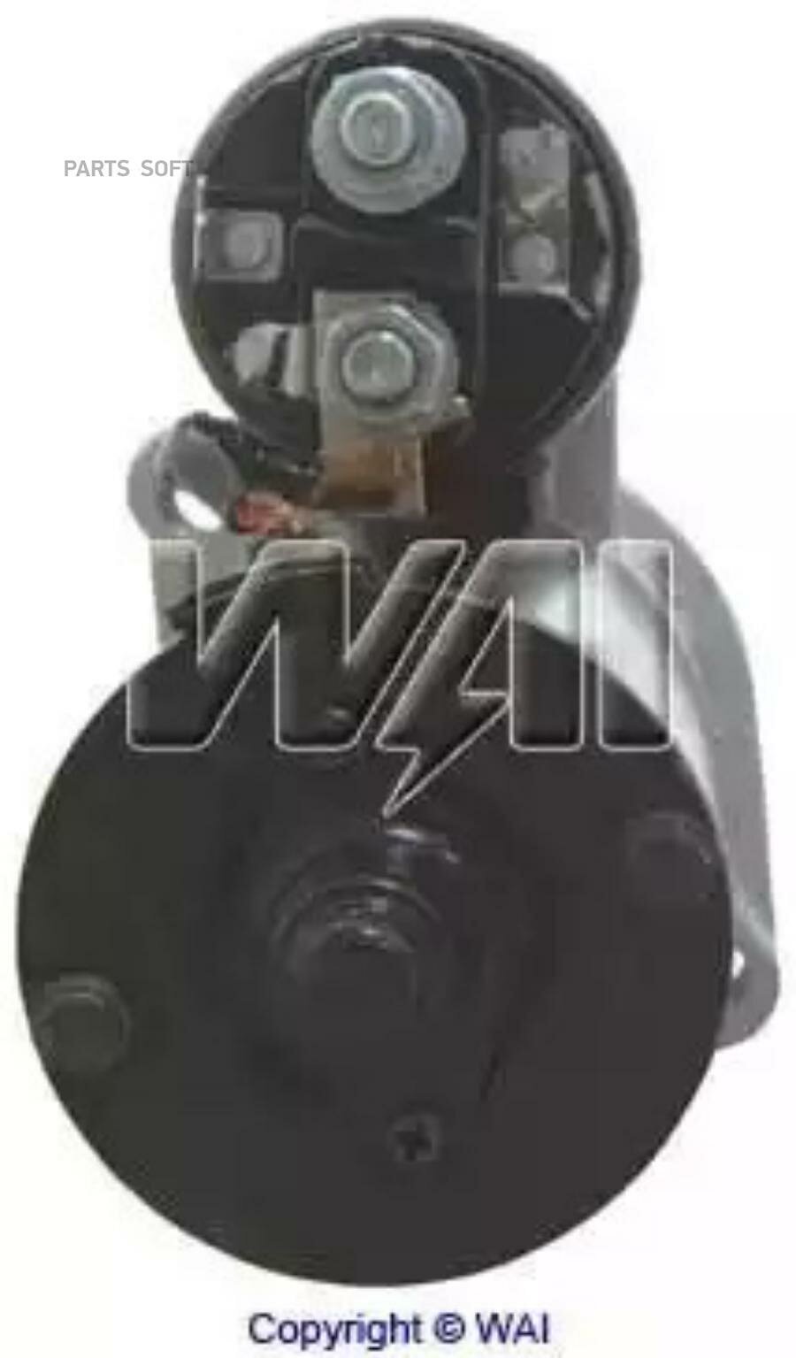 WAI 17135N Стартер (новый) Volvo 240 Series 2.3L (1992-85) Volvo 740 Series 2.3L (1990-85) Volvo 760 Series ()