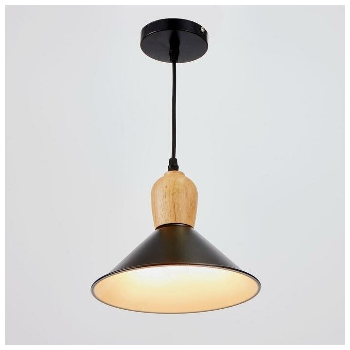 Светильник BayerLux 2034831/1 E27 40 Вт черный 22×22×21 см