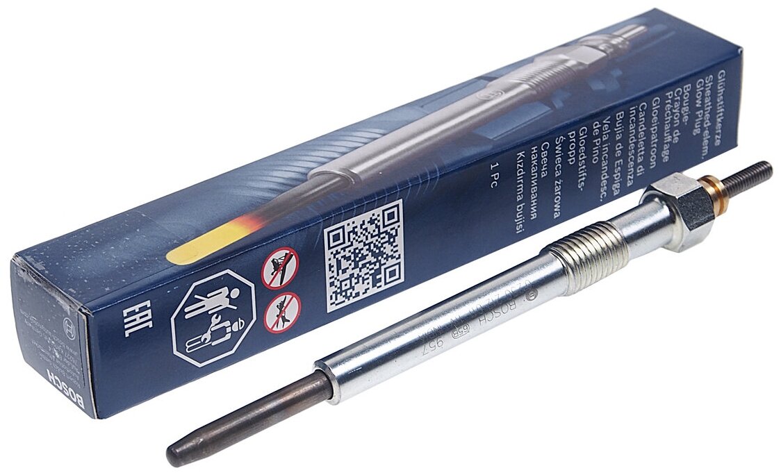 Свеча накаливания HYUNDAI Accent (10-) (1.5) KIA Rio (09-) (1.5), Ceed (08-) (1.6) (TCI) BOSCH 0250212011