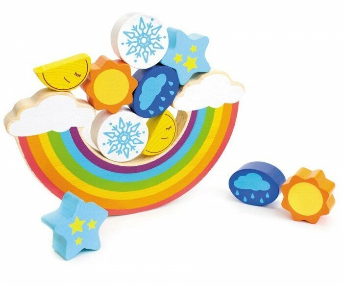 Собирайка Балансир Томик Радуга, 11 деталей 1-09