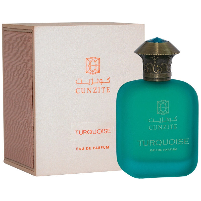 Парфюмерная вода для женщин и мужчин Cunzite Turquoise 80 мл / Духи Кунзите Туркуаз / Бирюза