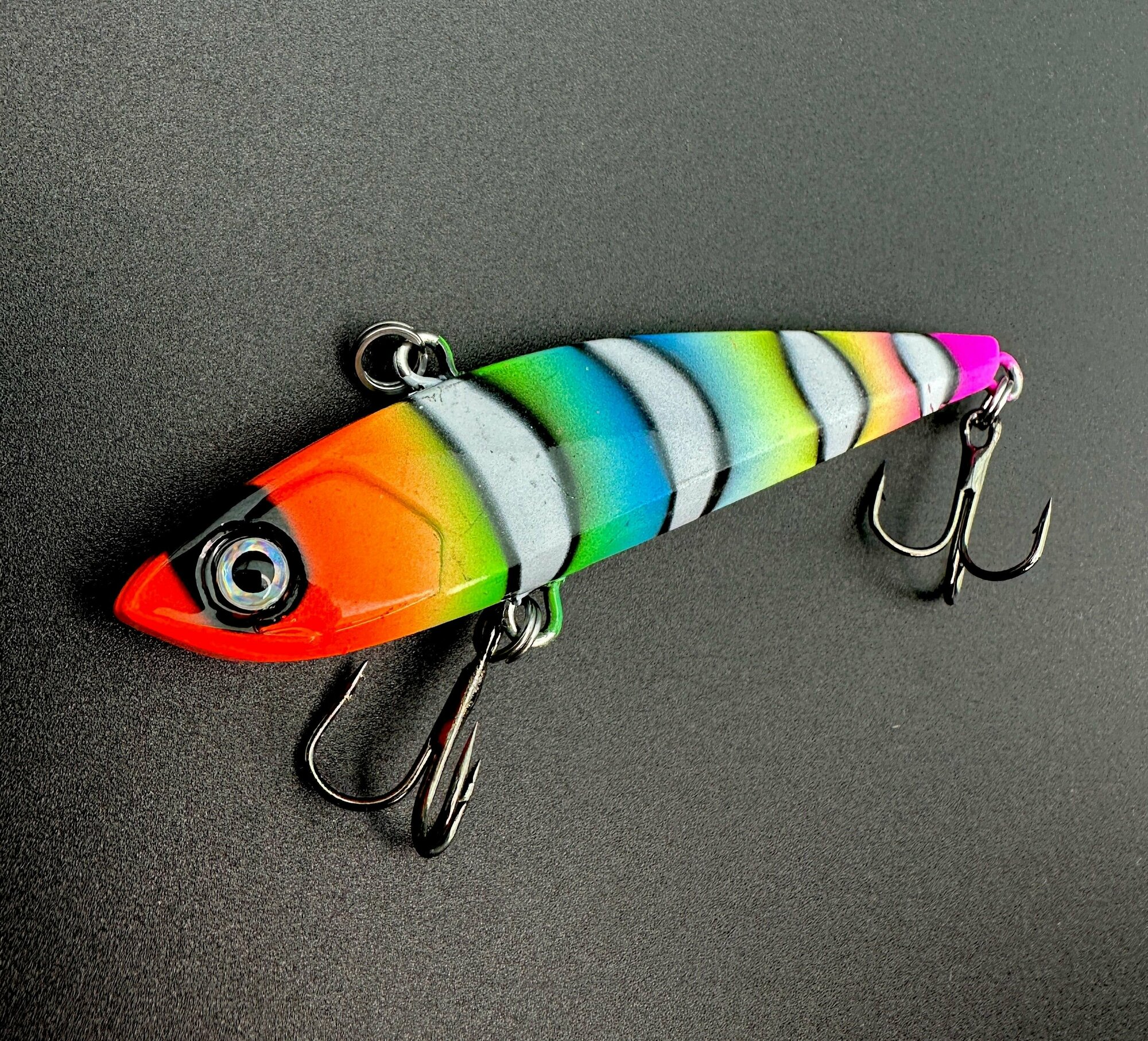 Воблер Раттлин тонущий Columbia Mini Slight 75 мм 15 гр для рыбалки на форель, щуку, судака, окуня/ подарок рыбаку на новый год