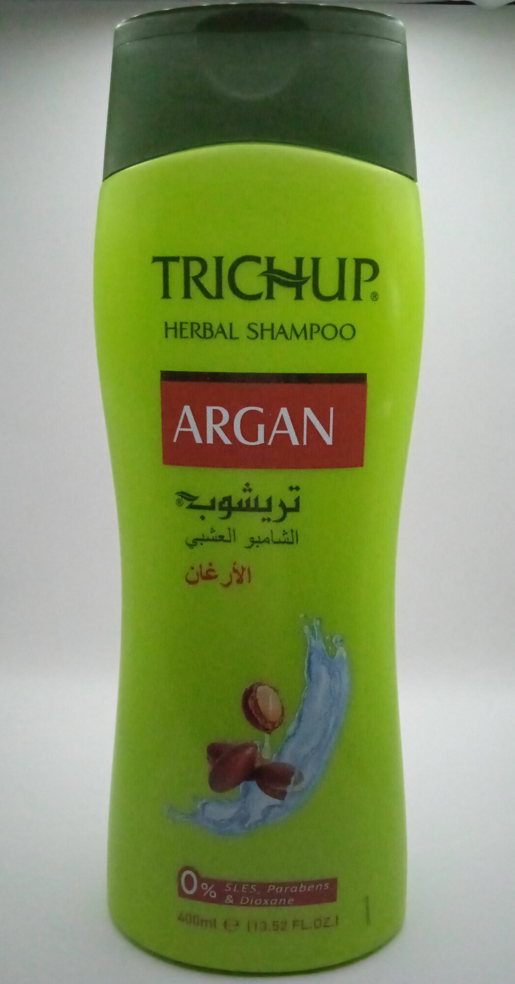 Шампунь Trichup "Арган", для всех типов волос, без искусственных красителей, 400мл