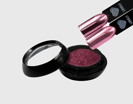 Lovely втирка для дизайна ногтей "зеркальная" M01