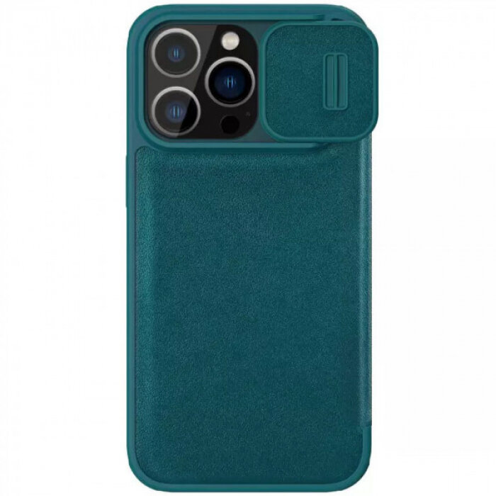 Nillkin Qin Plain Чехол-книжка из Premium экокожи для iPhone 14 Pro