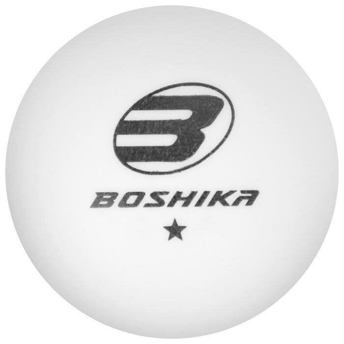 Мяч для настольного тенниса BOSHIKA Training 1 звезда, шарик для пинг-понга, 1 теннисный мячик