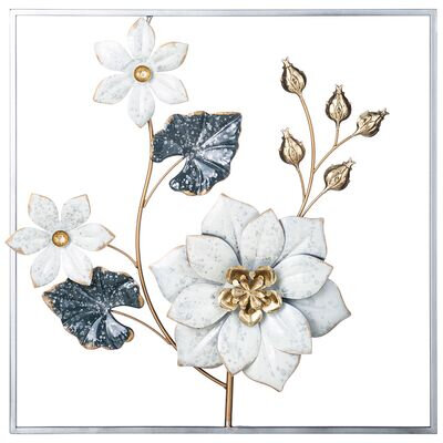 Панно настенное Lefard коллекция "цветочная симфония" 50,2х50,2х3,8 см