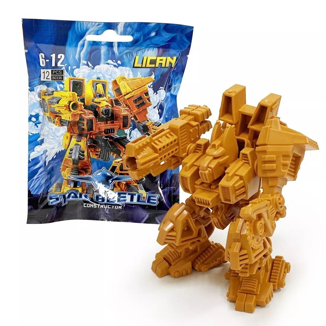 Кибероны LICAN. Конструктор мини. 12 дет. Технолог