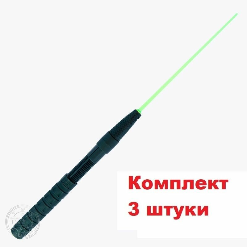 Удочка отвесного блеснения Три Кита, хлыст поликарбонат, (упк. 3шт.)