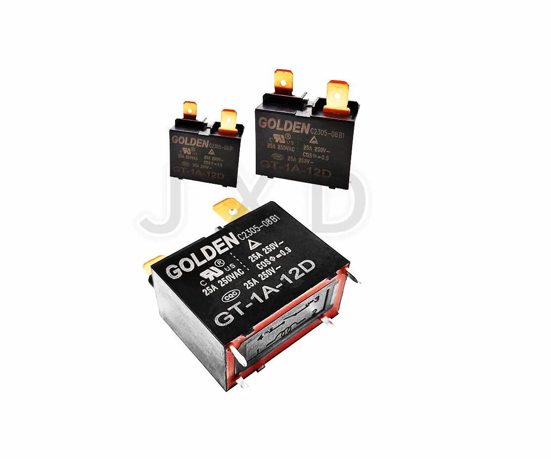 Новое реле GT-1A-12D GT 1A 12D GT1A12D 12 В постоянного тока 12 В 12 В 25 А 4-контактное