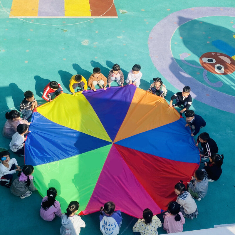 Большой зонт для детского сада, оборудование для сенсорной интеграции, игрушки для раннего развития, образовательные детские игры на улице