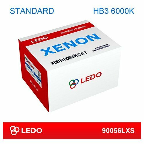 Комплект ксенона HB3 6000K LEDO (DC 12V) LEDO 90056LXS