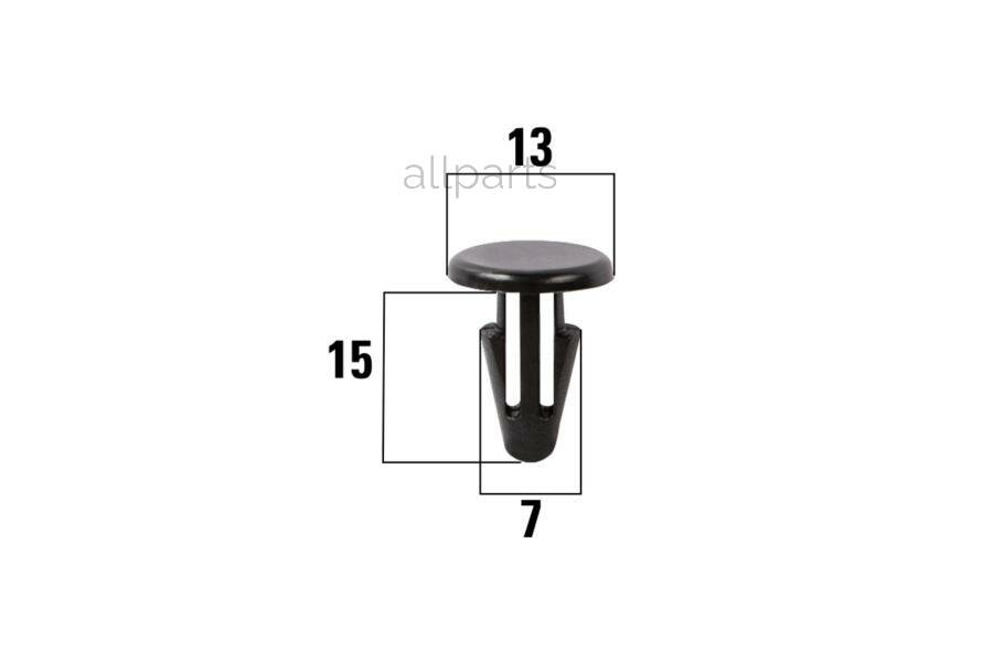 KRAFT KT106279 Клипсы автомобильные Mitsubishi Pajero, Diamante, L200 OBER KRAFT KT106279