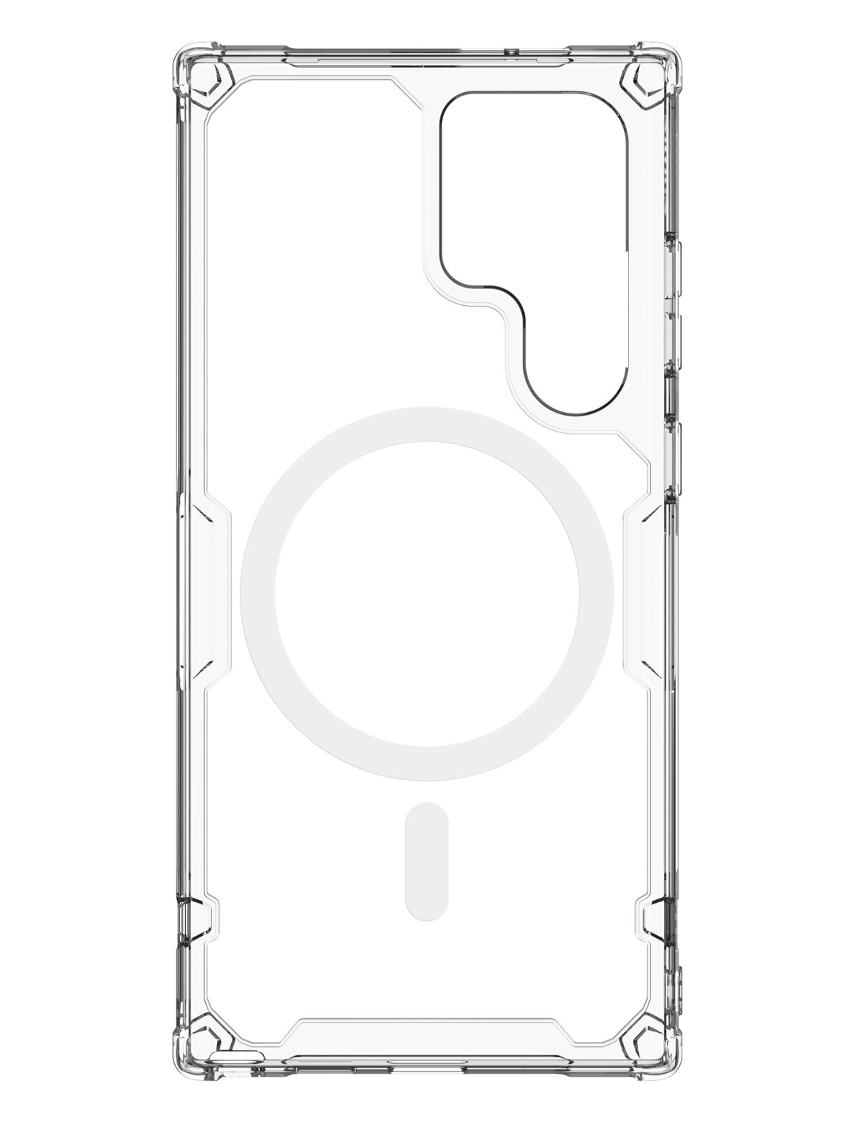 Nillkin для Samsung Galaxy S23 Ultra чехол Nature TPU Pro Magnetic White