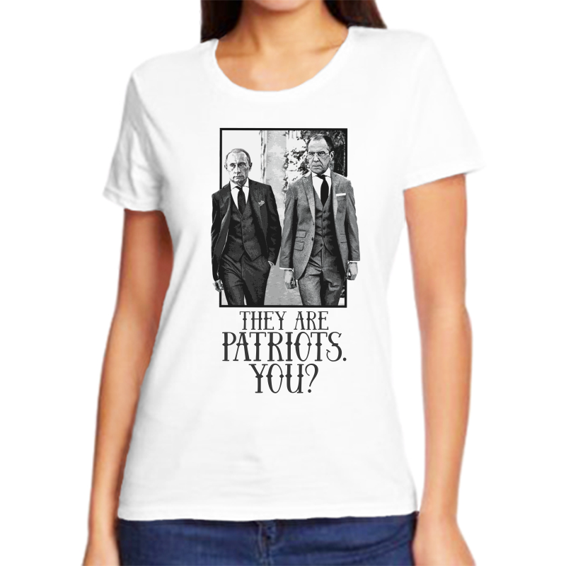 Футболка Лавров they are patriots you