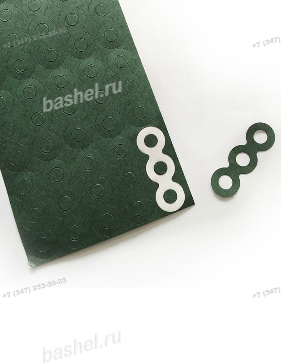 Изолятор бумажный AA (3 series) с клеевым слоем и отверстием по центру