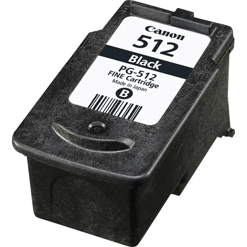 Картридж струйный PG-512Bk (2969B007), для Canon PIXMA MP240, 260, 480, Черный, 401 стр.