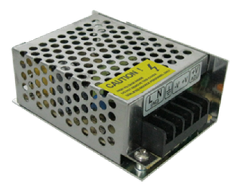 Драйвер Ecola / Экола LED strip Power Supply для светодиодной ленты в металлическом корпусе, серый, 85х59х34мм, 25Вт, 220-12V, IP20 / блок питания