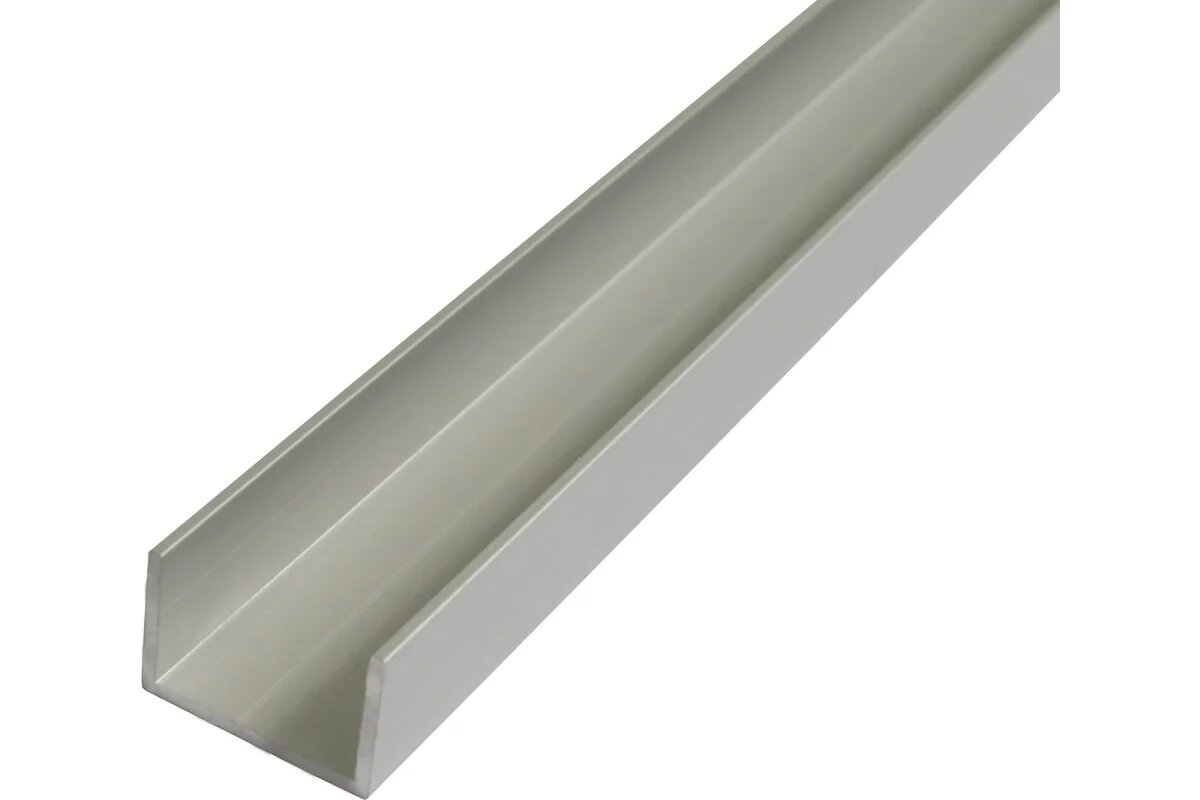 ПилотПро Ал швеллер 20х20х20х1,5 1,0м серебро арт 06439