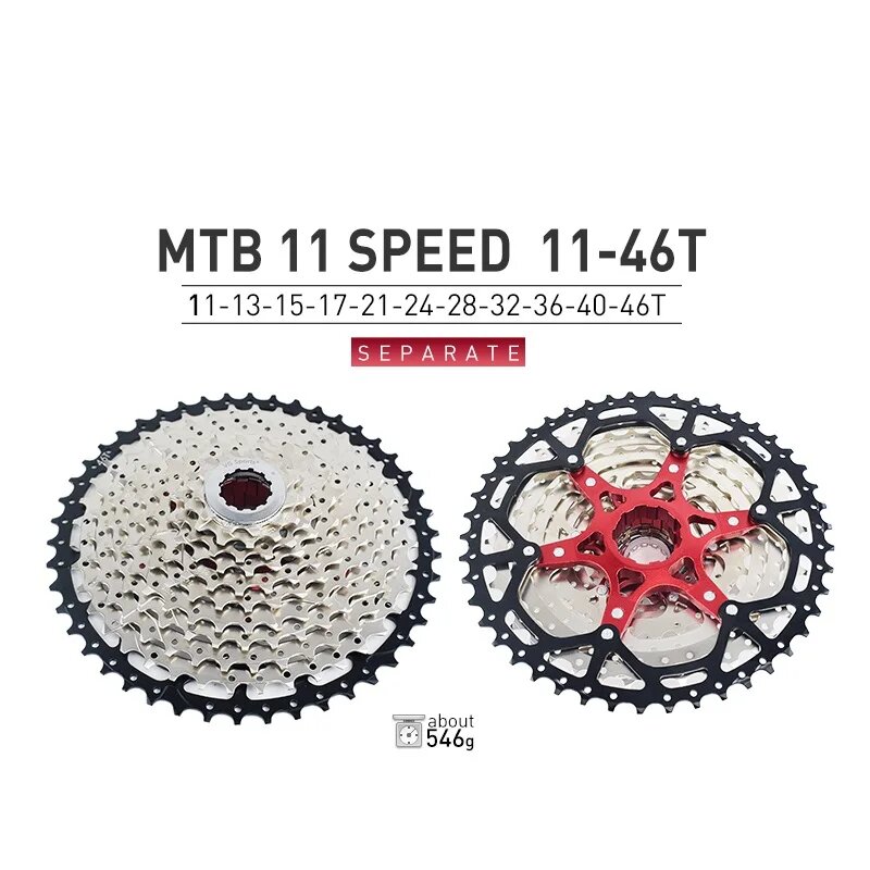 Кассета Shimano SRAM SUNRACE 10 11 12 скорости 11-40T 11S 11-46T