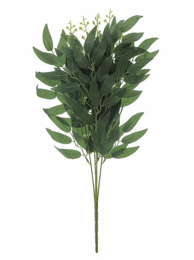 Искусственная веточка "Рускус" (H-50 см) 1 ветка для декора дома