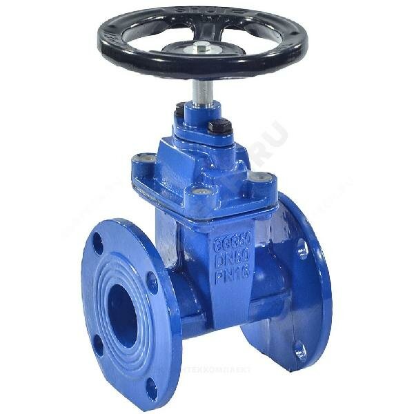 Задвижка 30ч39р с обрезин. клином Ду 50