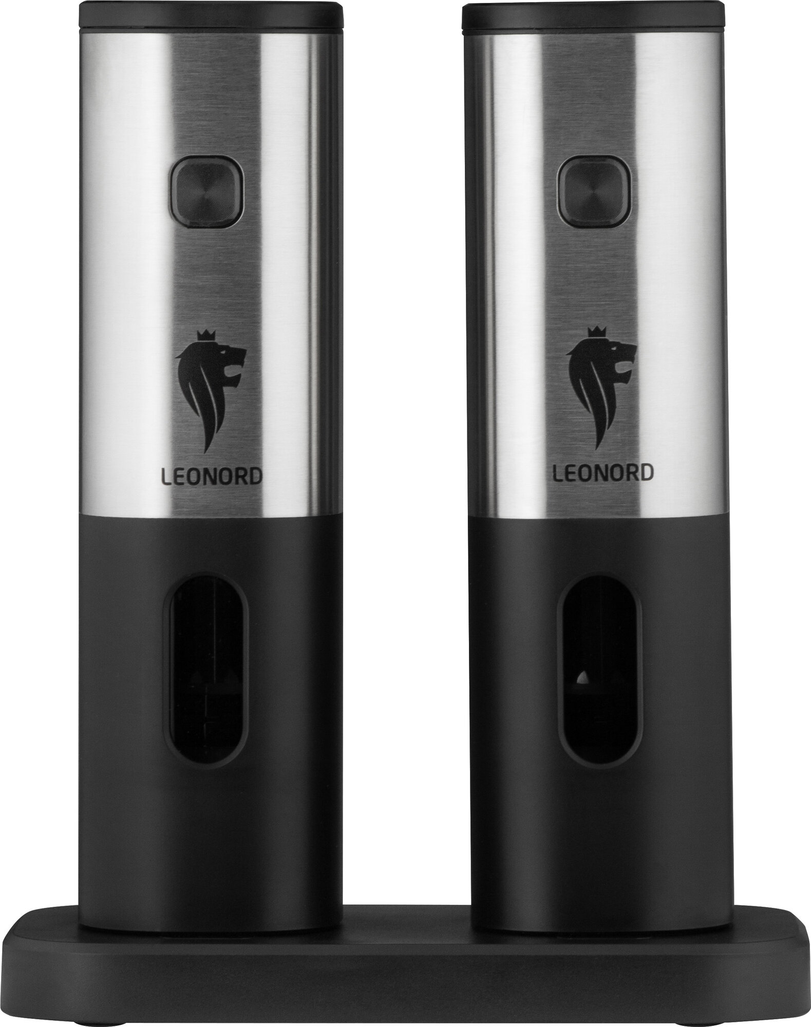 Набор электрических мельниц для специй Leonord, зарядка от базы, 2 х 80 мл