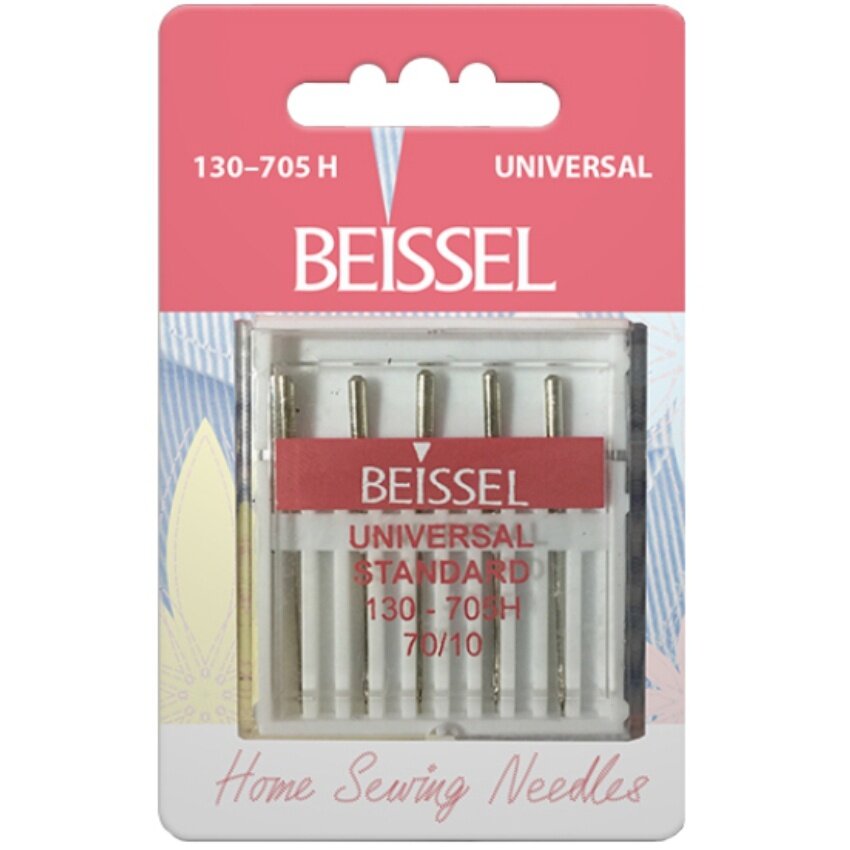 Иглы для швейных машин Рукоделие Универсальные Universal, 10 шт, № 70, 130-705 H