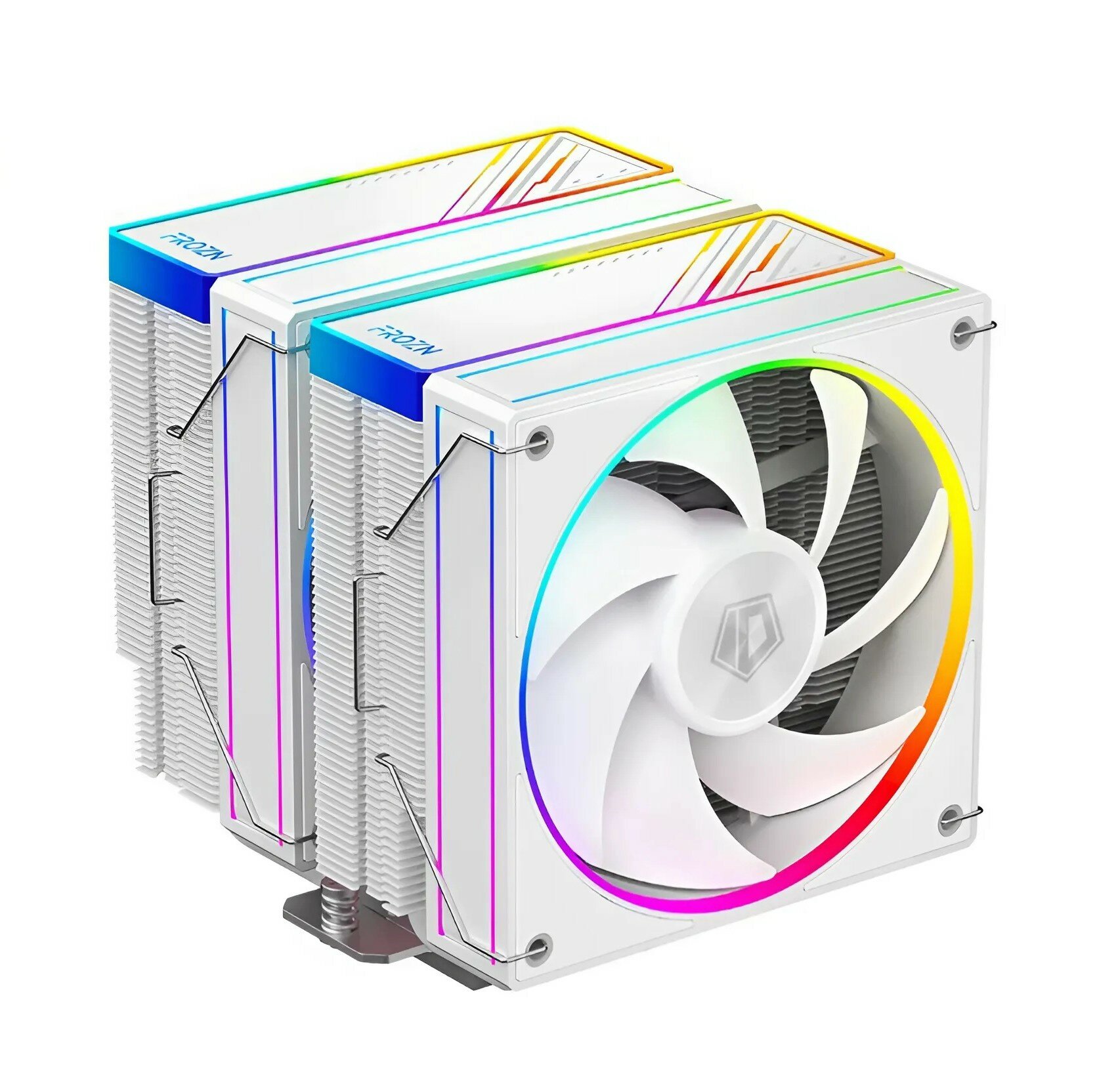 Процессорный кулер ID-Cooling FROZN A620 ARGB цвет белый, мощность 270Вт 2х120мм
